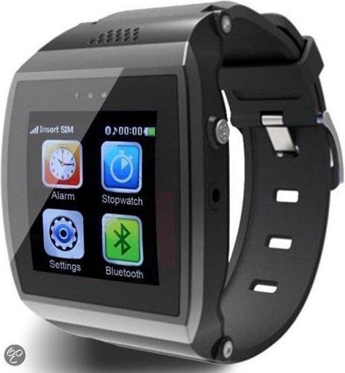 U Pro smartwatch - Zwart met silicone band | bol.com