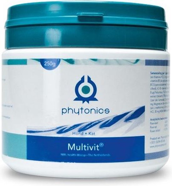 Phytonics Multivit hond en kat 250 gram | bol.com