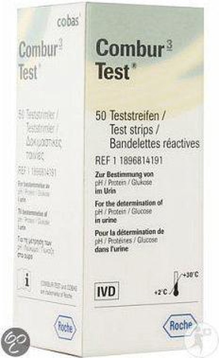 Combur 3 Test Strips | bol.com