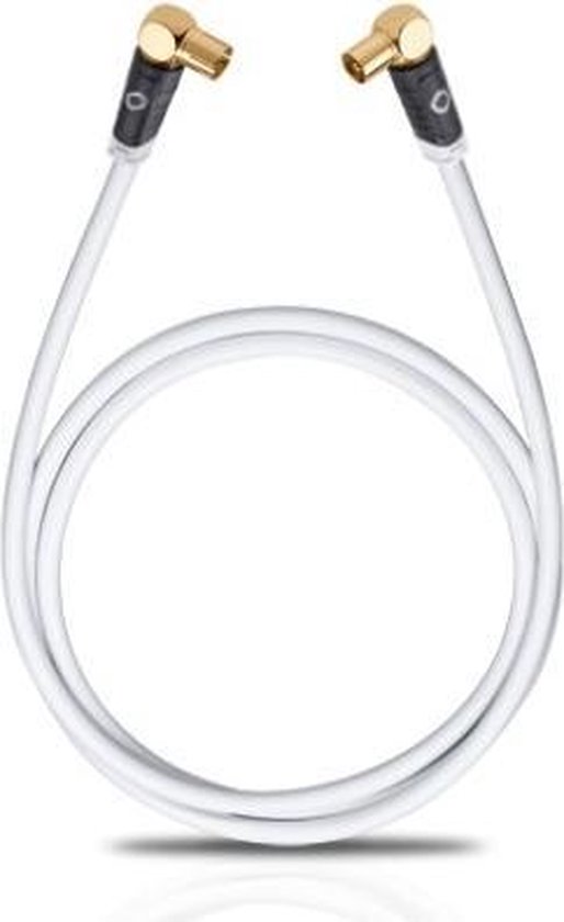 OEHLBACH Transmission Edge 750 coax-kabel 7,5 m F Wit | bol