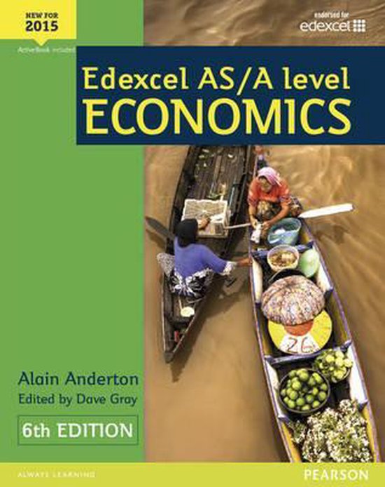 Edexcel A level Economics | 9781447990550 | Alain Anderton | Boeken | bol