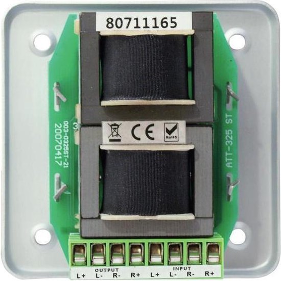 OMNITRONIC PA Volume Controller 10W stereo sil | bol