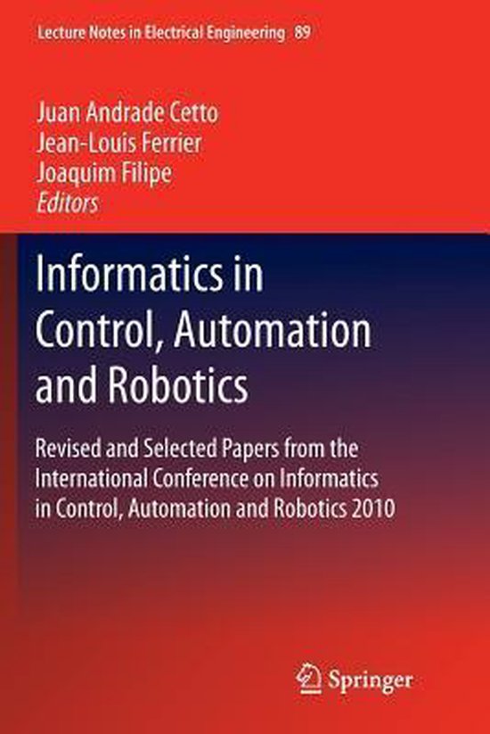 Informatics in Control, Automation and Robotics | 9783642267840 | Boeken | bol