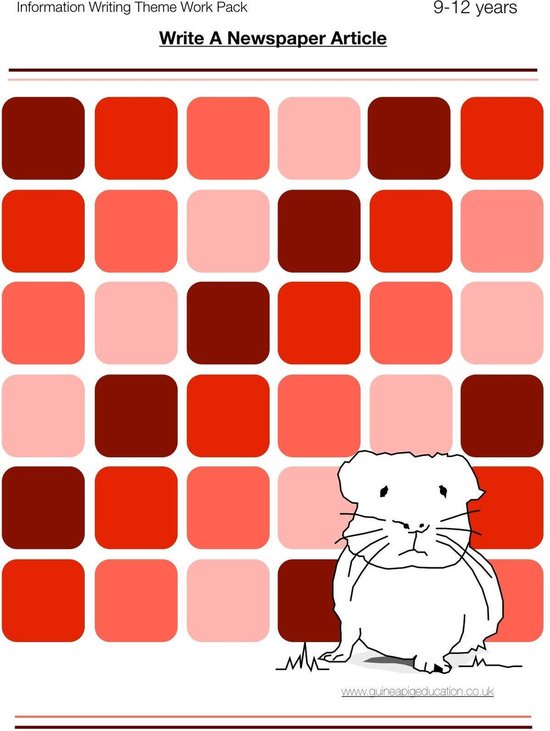 Practise Writing To Inform In A Newspaper Article (ebook), Sally Jones ...