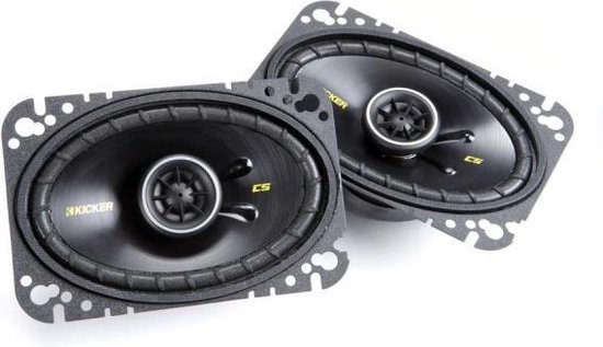 speakers kicker 4 x 6 150 watt cs46 | bol