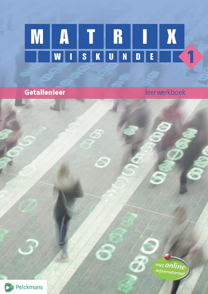 bol.com | Matrix wiskunde 1 getallenleer leerwerkboek (incl. vademecum ...