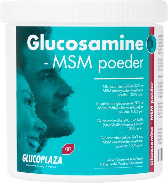 Glucosamine - MSM poeder puur | bol.com