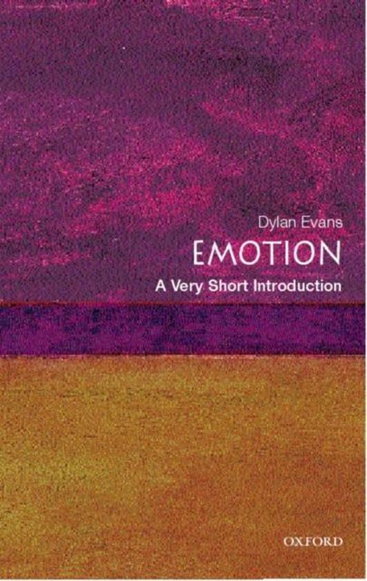 VSI Emotion, Dylan Evans | 9780192804617 | Boeken | bol