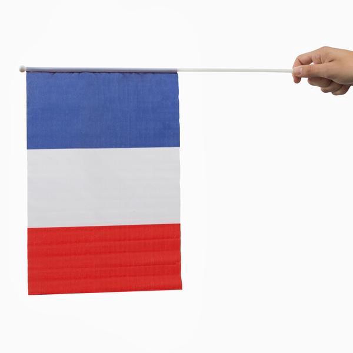 Drapeau français avec mât (46 x 30 cm) | bol.com