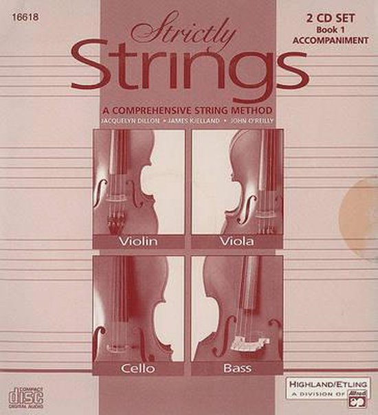 Strictly Strings Book 1 - 2CD Set, Jacquelyn Dillon | CD (album) | Muziek | bol