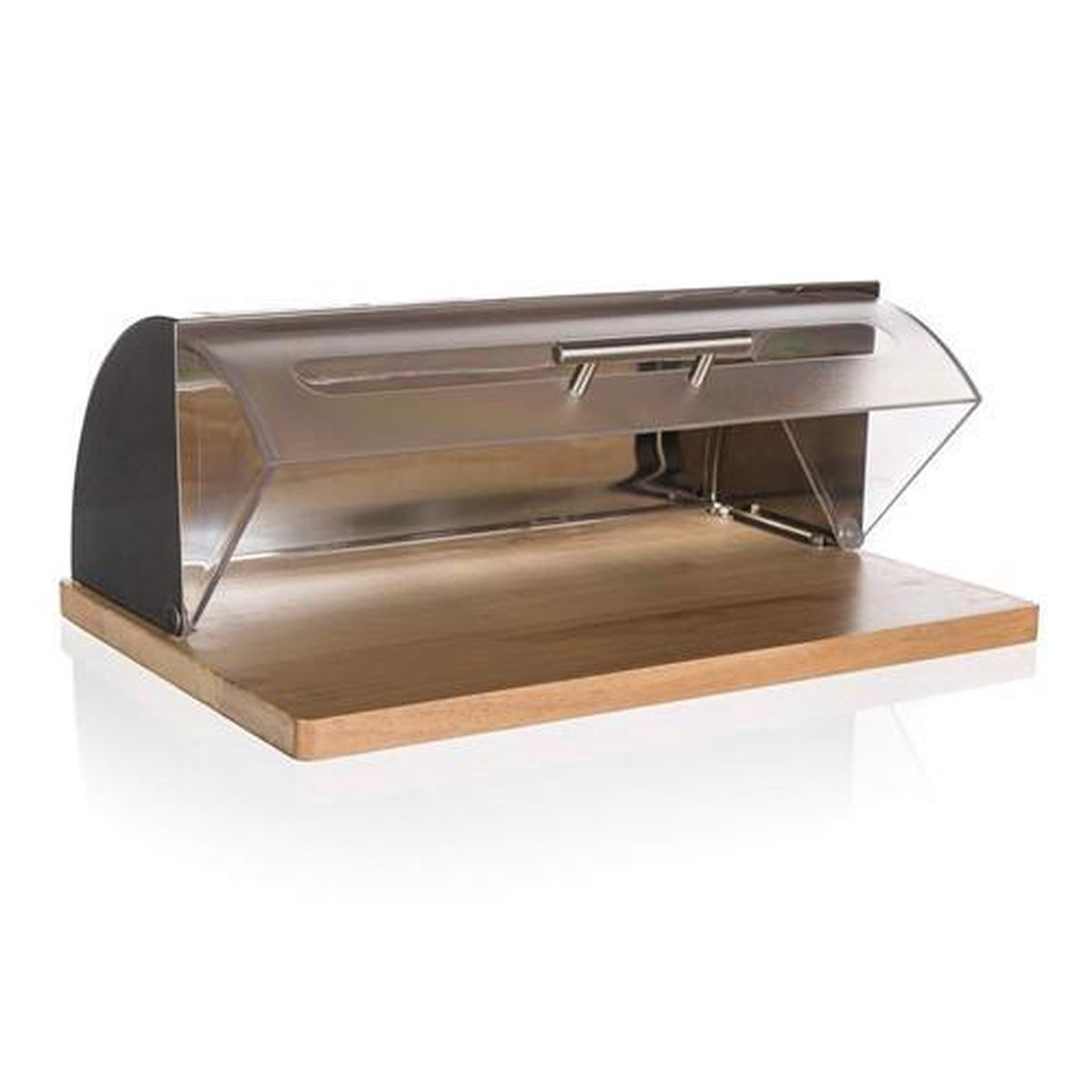 Brooddoos met kunststof roldeksel en houten bodem | bol.com