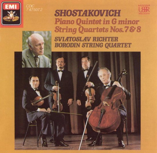Shostakovich: Piano Quintet in G minor; String Quartets 7 & 8, Sviatoslav Richter | CD... | bol