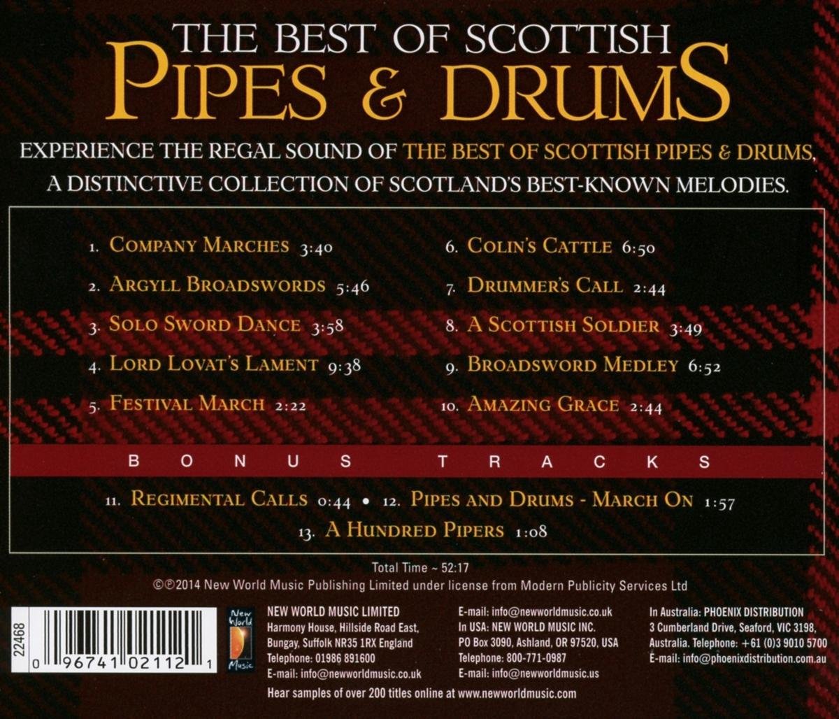 Best Of Scottish Pipes And Drums, Various | CD (album) | Muziek | bol
