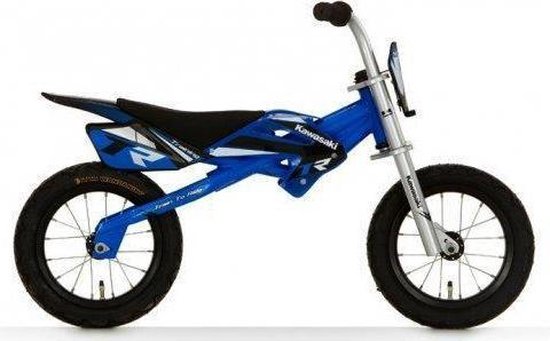 Kawasaki Loopmotor - Blauw - Perfecte Loopfiets | bol