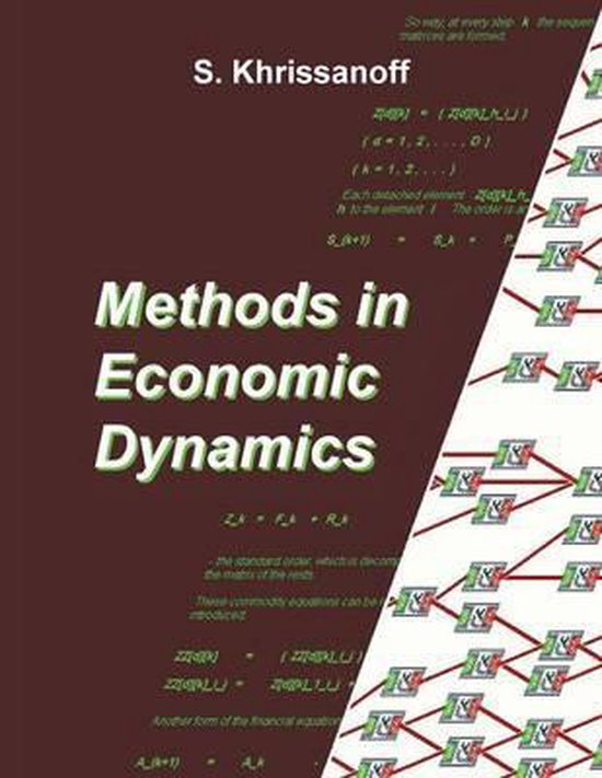 Methods in Economic Dynamics | 9781460267271 | Sergey Khrissanoff ...