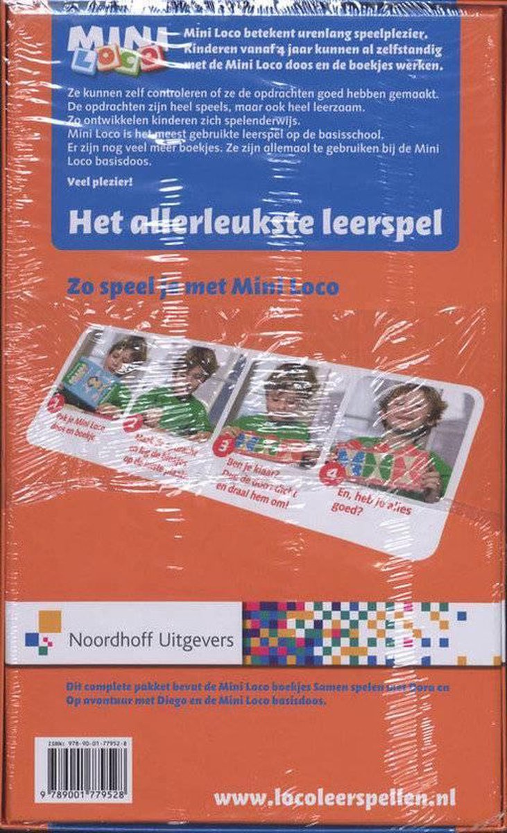 Pakket Mini Loco: Basisdoos + Rekenspelletjes 1 en 2, Noordhoff ...