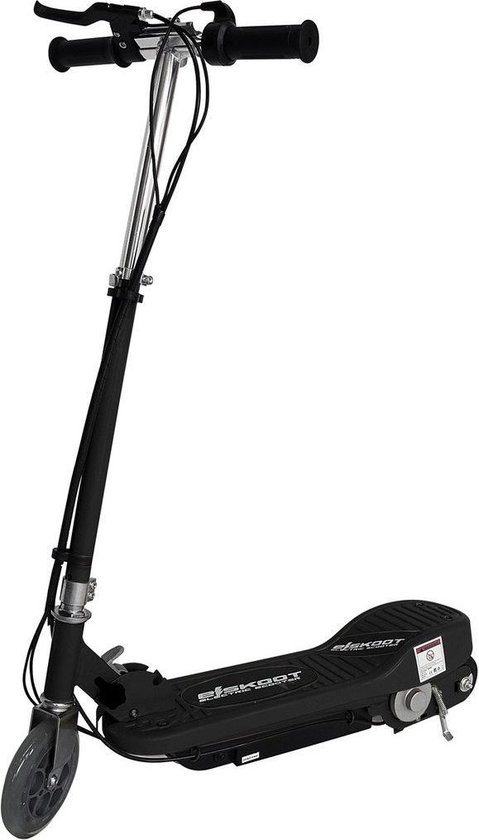 E-Skoot elecrtrische scooter | zwarte step 120W 24V | bol