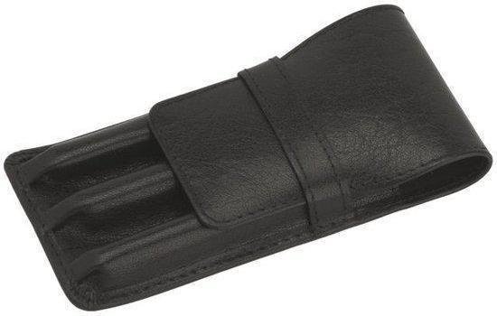 Pennenetui 3-delig Eco Leer Zwart | bol.com