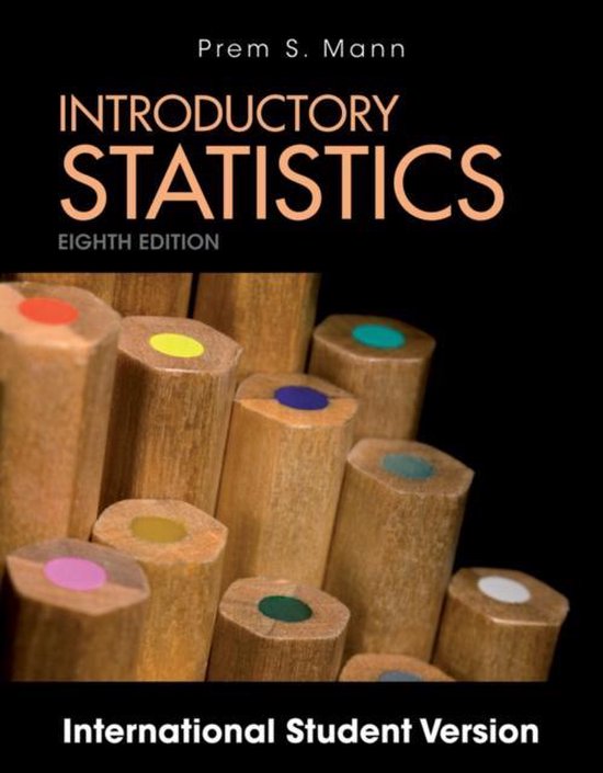 Introductory Statistics | 9781118318706 | Prem S. Mann | Boeken | bol.com