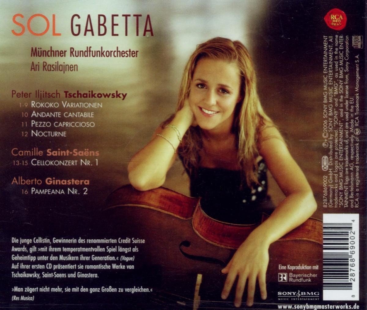 Sol Gabetta: Tchaikovsky/Saint-Saens/Ginastera, Sol Gabetta | CD (album ...
