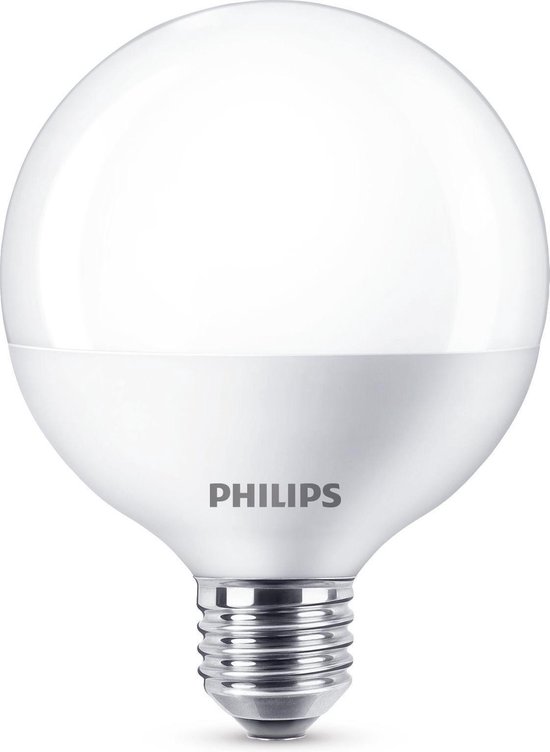 Philips LED Globe E27 - 15W (100W) - Warm Wit Licht - Niet Dimbaar | bol