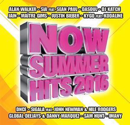 Now Summer Hits 2016, various artists | CD (album) | Muziek | bol.com