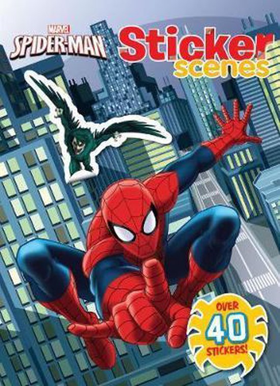 Sticker Scenes- Marvel Spider-Man Sticker Scenes, Parragon Books Ltd ...