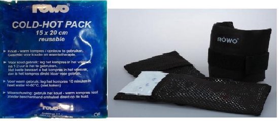 Röwo -Cold -HotPacks -Set -2st (15x20cm) & Houder 16x29cm | bol.com