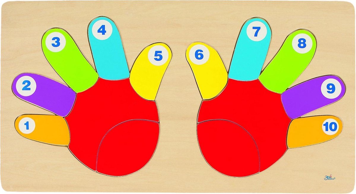 Counting fingers - Puzzle 1000 pieces