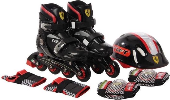 Ferrari FK7-1 Inline Skates Combi Set - Zwart | bol.com