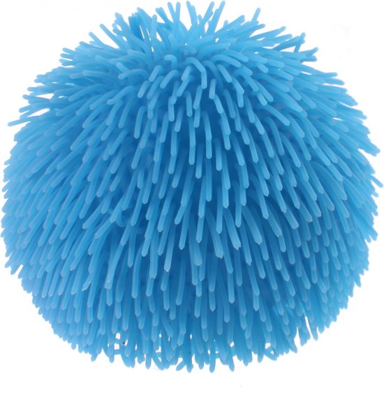 Kids Fun Fluffy Bal 16 Cm Met Licht Blauw | bol