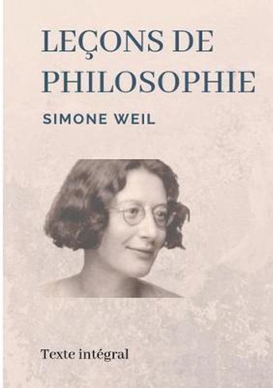 Leçons de philosophie | 9782322109272 | Simone Weil | Boeken | bol