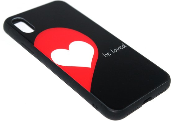 Hartjes Deluxe rouge et blanche iPhone XS / X | bol.com