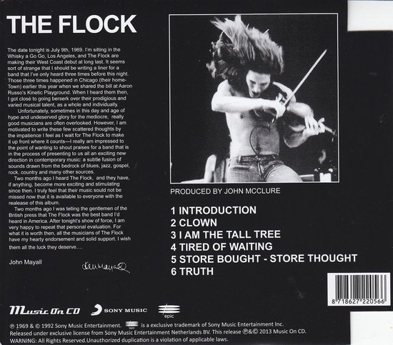 Flock, Flock | Muziek | bol