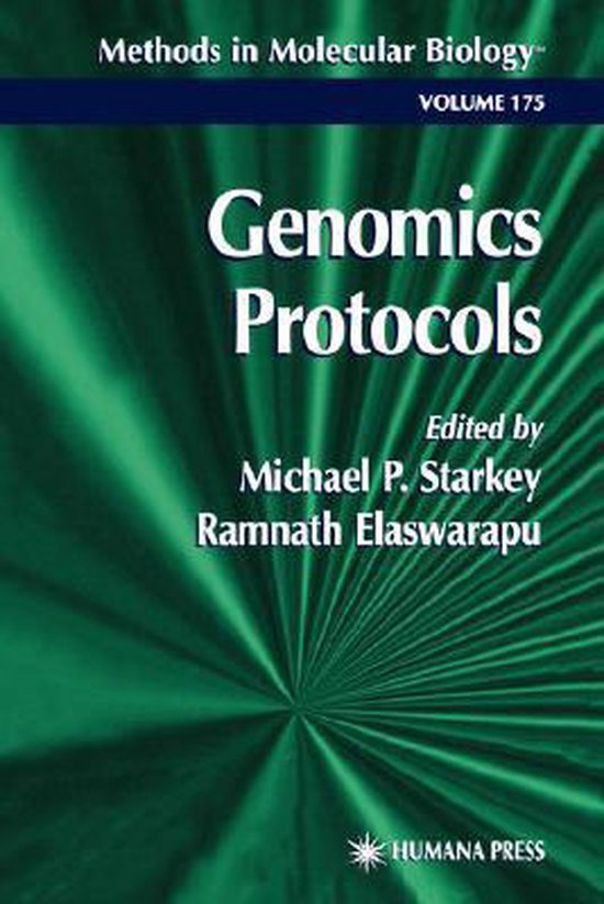 Genomics Protocols | 9780896037083 | Michael P. Starkey | Boeken | bol