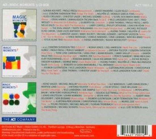 Act Magic Moments 3-Cd-Box Set, various artists | CD (album) | Muziek | bol