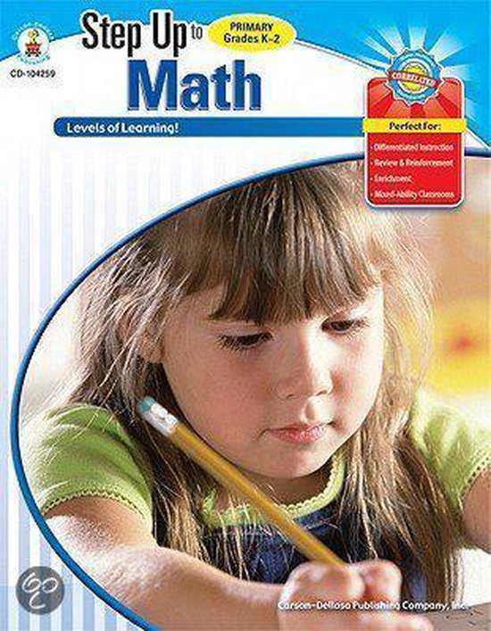 Step Up to Math, Carson-Dellosa Publishing | 9781600229749 | Boeken | bol