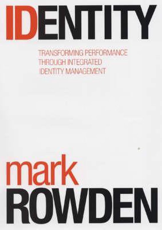 Identity, Mark Rowden | 9780566086182 | Boeken | bol