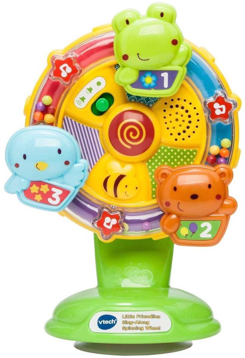 Vtech Baby Little Friendlies Sing Along Spinning Wheel | bol.com