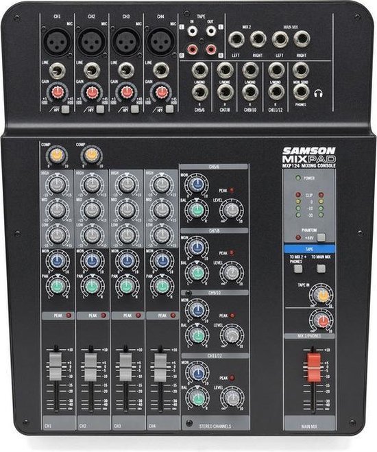 Samson Mixpad MXP124 | bol.com