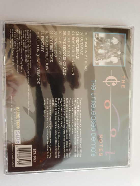 the cool notes - the unreleased demo's, the cool notes | CD (album ...
