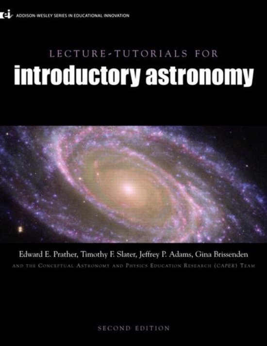 Lecture Tutorials for Introductory Astronomy | 9780132392266 | Edward E. Prather | Boeken | bol.com