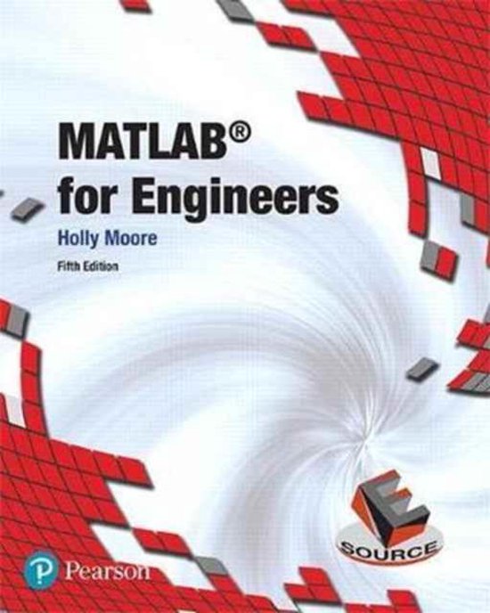 MATLAB for Engineers | 9780134589640 | Holly Moore | Boeken | bol