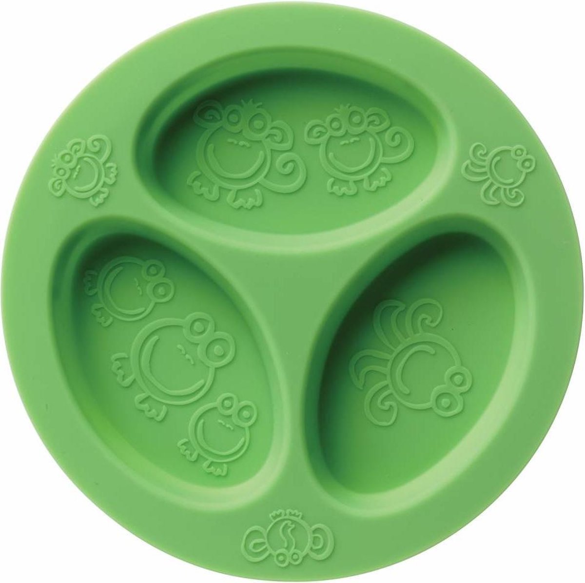 Oogaa Siliconen 3 Vaks Bord - Green | bol.com