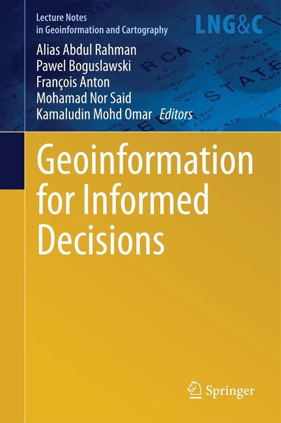 Lecture Notes in Geoinformation and Cartography - Geoinformation for ...