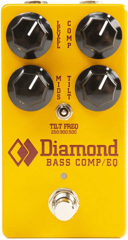 Diamond Effect Pedals Optical Bass Compressor and Tilt EQ - Bass effect ...