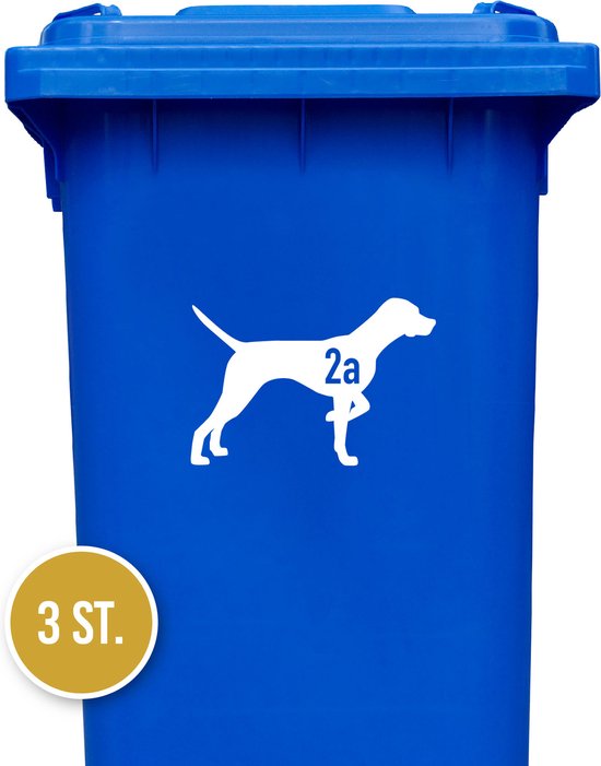 Container sticker - klikostickers - kliko sticker voordeelset - 3 stuks ...