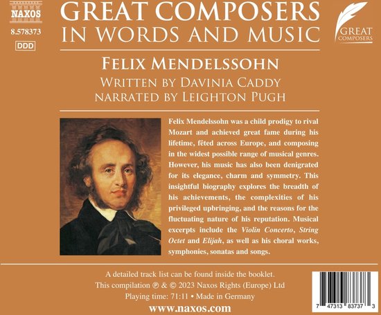 Leighton Pugh & Davinia Caddy - Great Composers In Words And Music ...