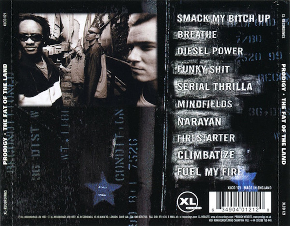 Fat Of The Land, Prodigy | CD (album) | Muziek | bol