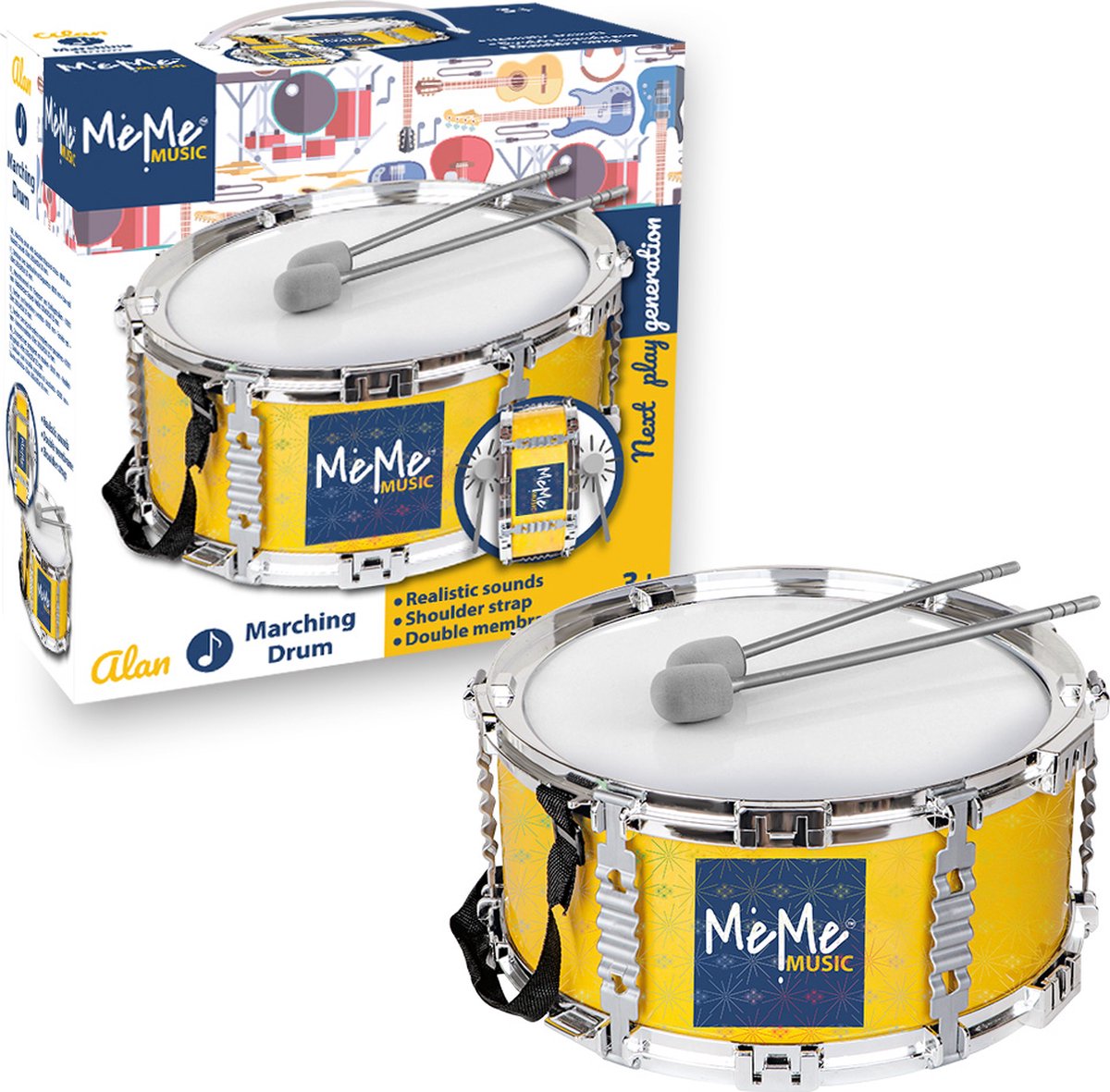 MeMe MeMe Marching Drum Alan | bol